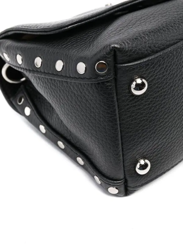 ZANELLATO Baby Postina Leather Tote Bag - Black