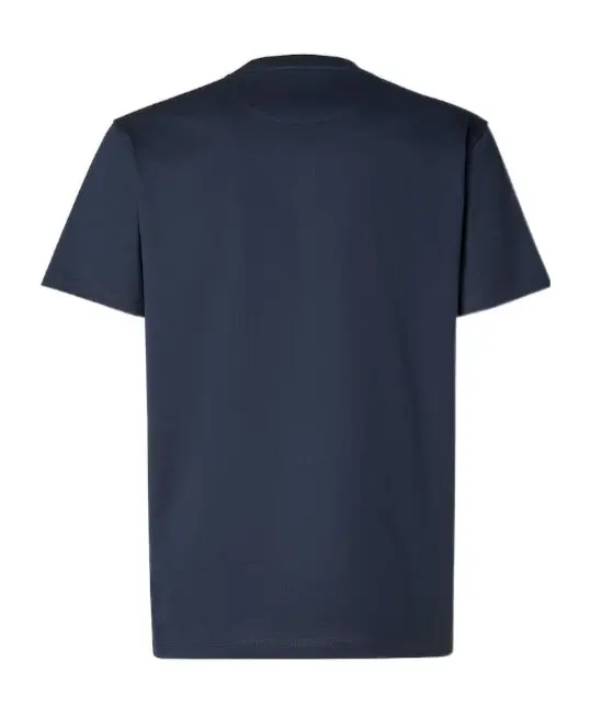 Fendi Logo Embroidered Crewneck T-shirt - Blue