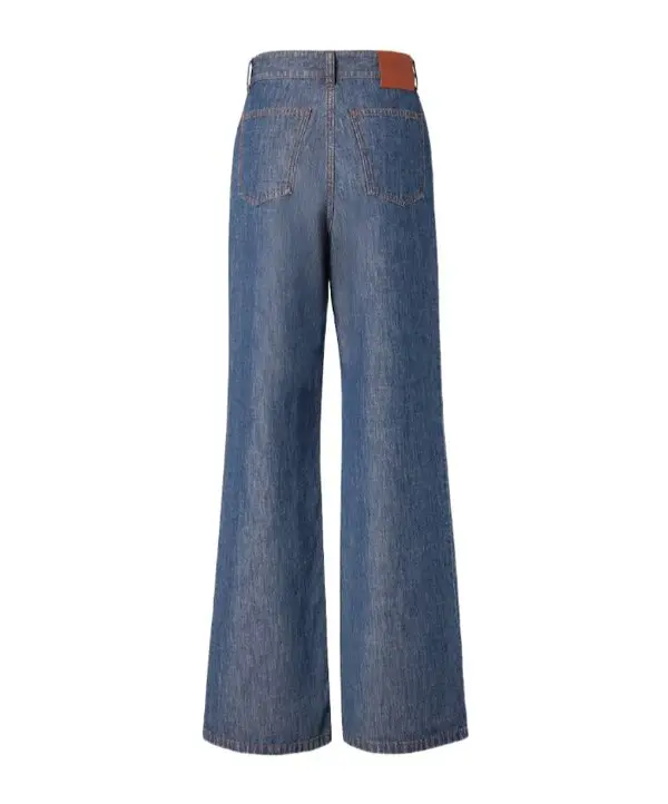 Fendi Wide-leg Full Length Jeans