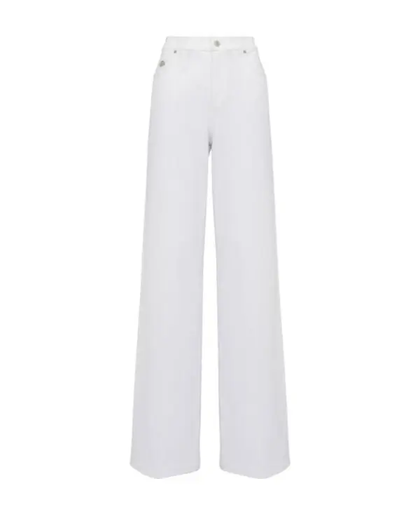 Alexander McQueen Wide Leg Jeans