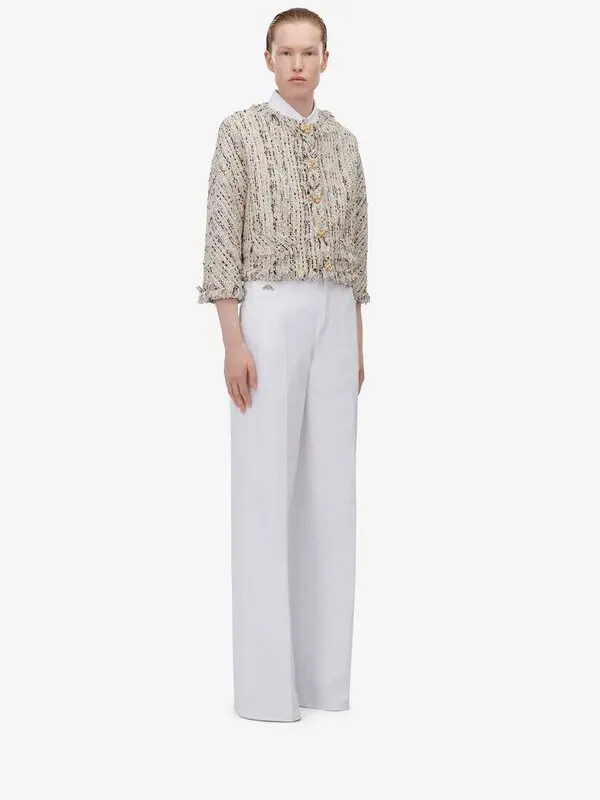 Alexander McQueen Wide Leg Jeans