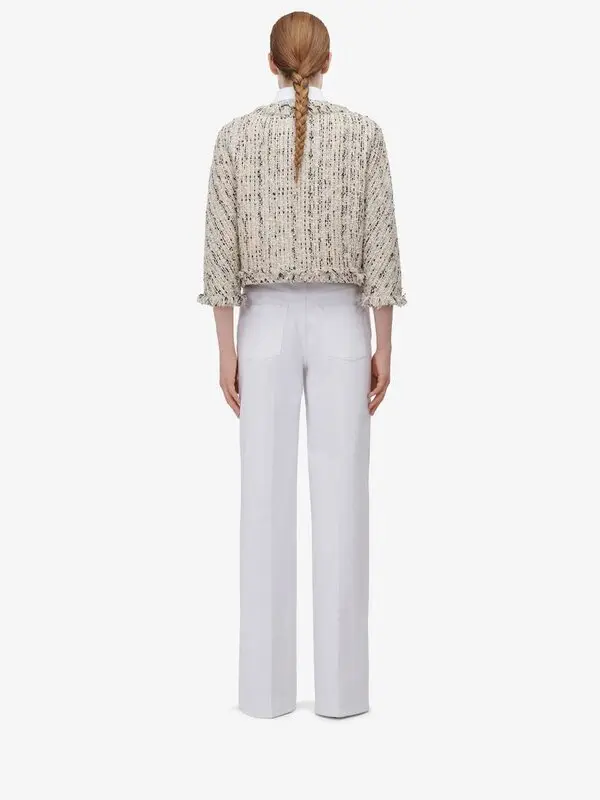 Alexander McQueen Wide Leg Jeans