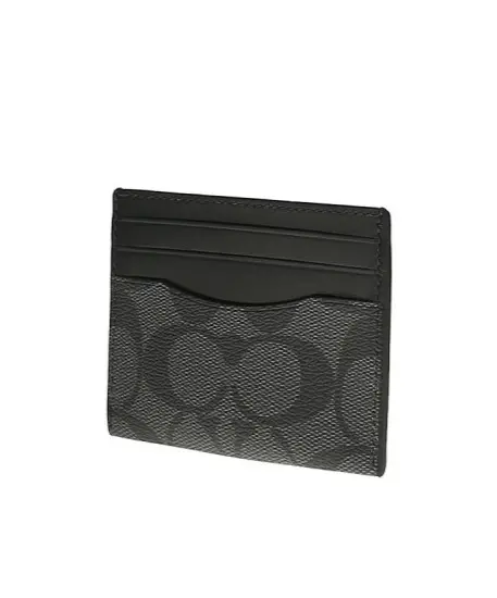 COACH Pattern Clip - Bronze/carbon Gray/black