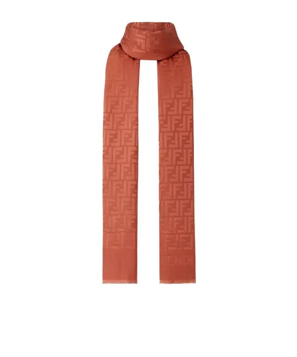 Fendi Ff Motif Scarf