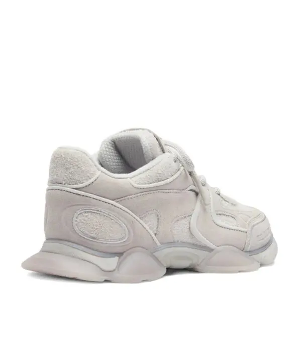 Axel Arigato Lace-up Sneakers With Patchwork Design - Gray