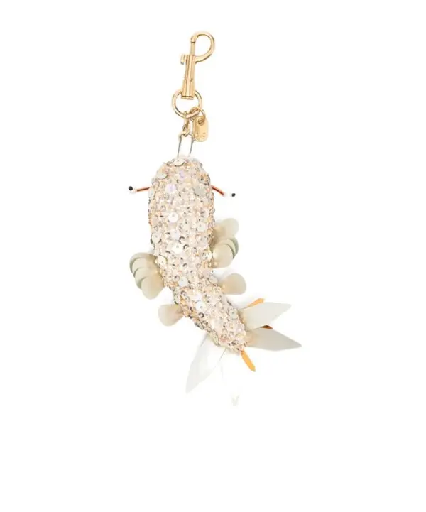 ANYA HINDMARCH Beaded Fish Keychain