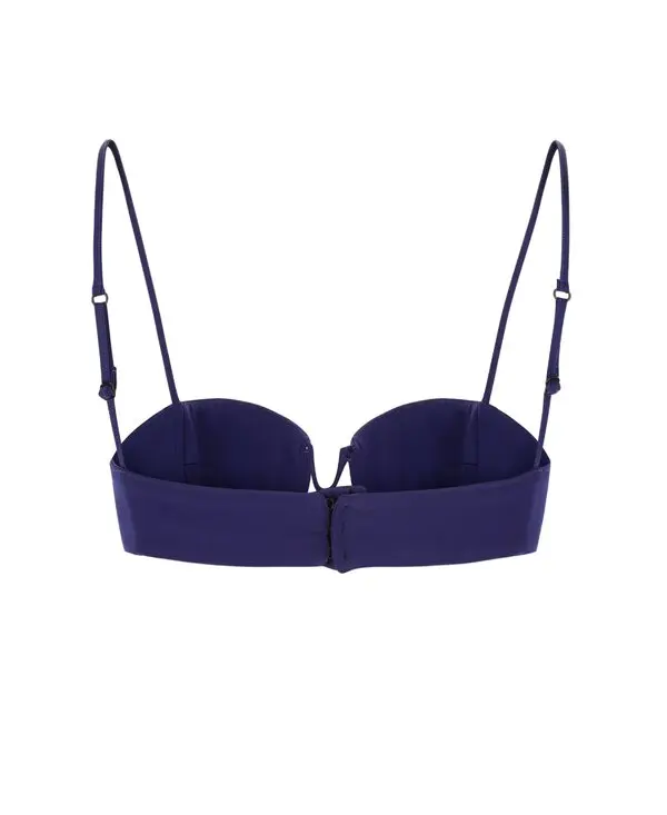 Stella McCartney Spaghetti Strapped Satin Bra Top