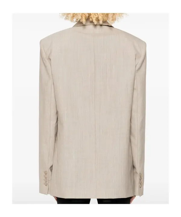 THE FRANKIE SHOP Double-breasted Suit Jacket