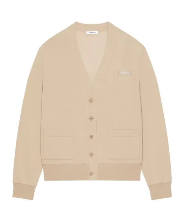 Givenchy Logo Patch Cardigan