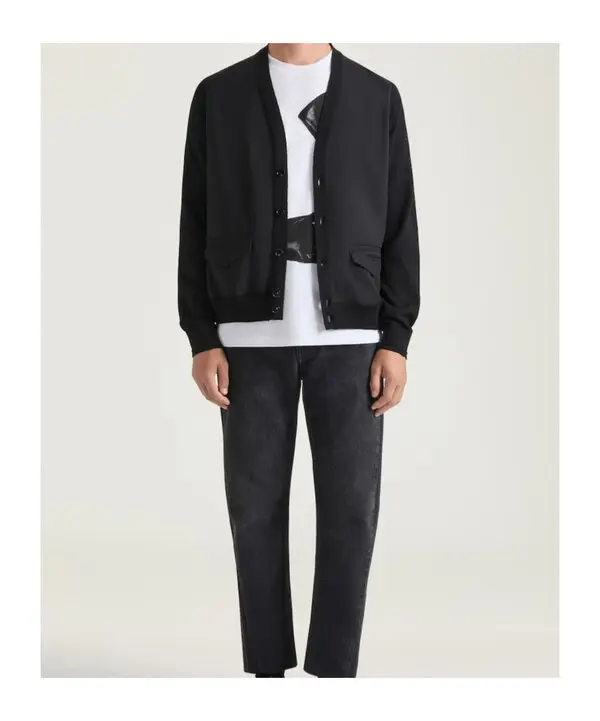 Givenchy Cotton Knit Cardigan With Paris Jacquard