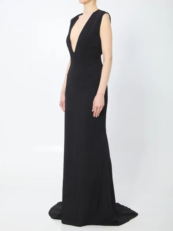 Solace London Althea Plunge Maxi Dress
