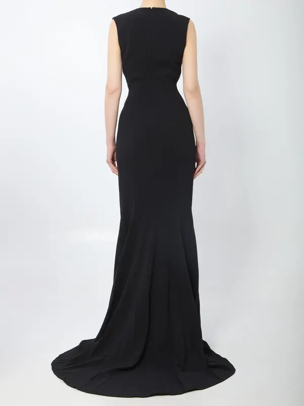 Solace London Althea Plunge Maxi Dress