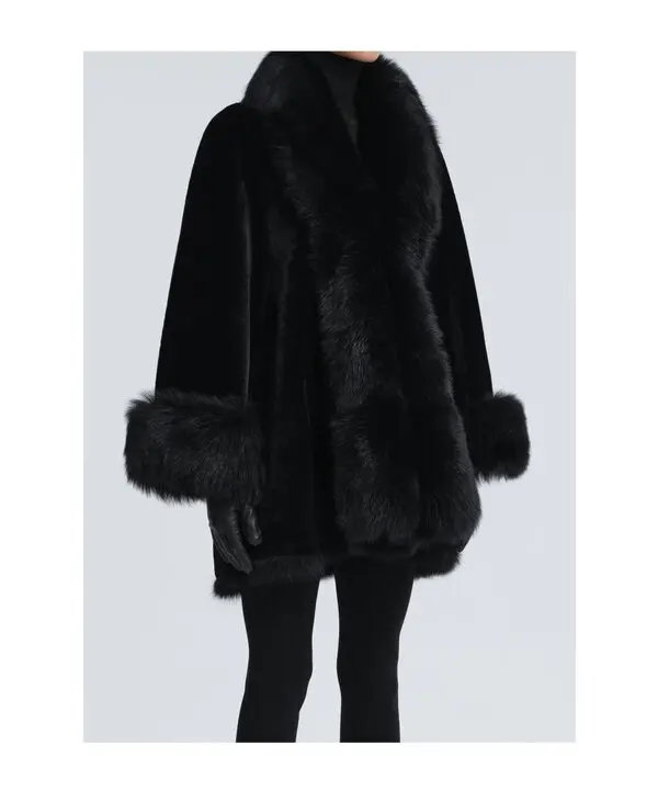 Nour Hammour Long-sleeved Coat With Shawl Collar