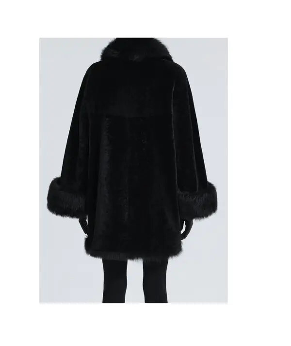 Nour Hammour Long-sleeved Coat With Shawl Collar