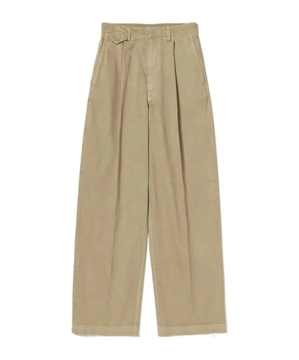 Auralee Belt-loops Trousers - Beige