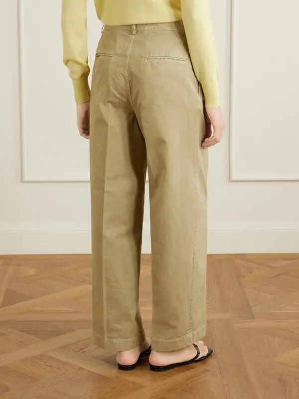 Auralee Belt-loops Trousers - Beige