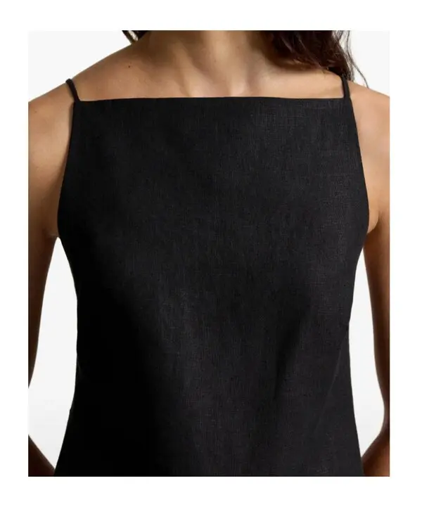 Ralph Lauren Square-neck Midi Slip Dress
