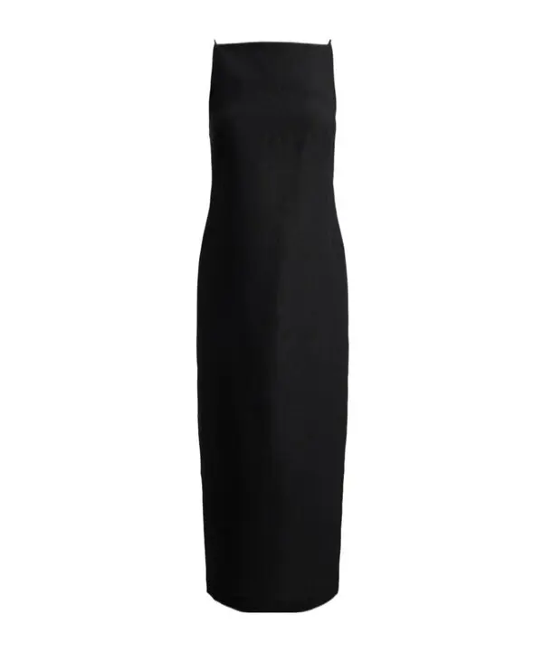 Ralph Lauren Square-neck Slip Dress - Black