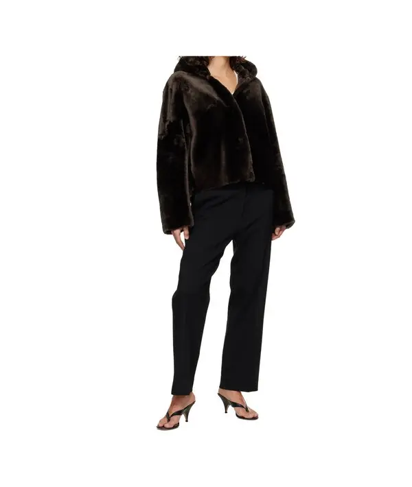 Nour Hammour Long-sleeved Hooded Jacket