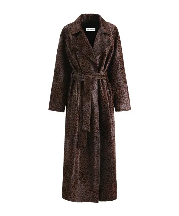 Nour Hammour Long Sleeved Belted Coat