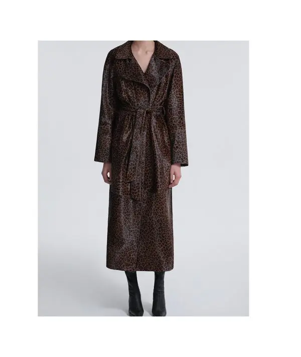 Nour Hammour Long Sleeved Belted Coat