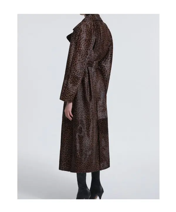 Nour Hammour Long Sleeved Belted Coat