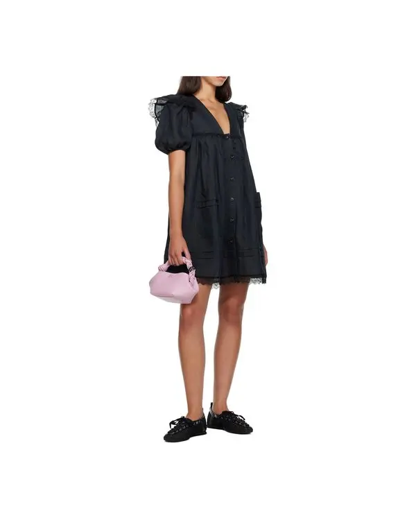 GANNI Mini Bou Bag - Pink Nectar