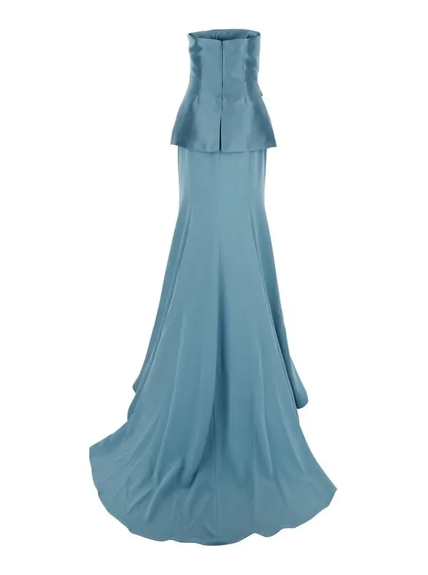 Solace London Alia Draped Maxi Dress