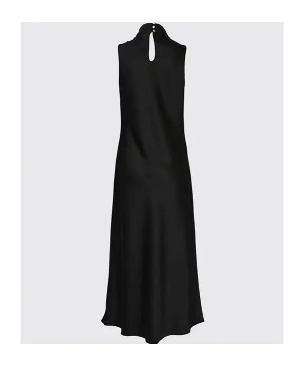 Patrizia Pepe Sleeveless Keyhole Maxi Dress