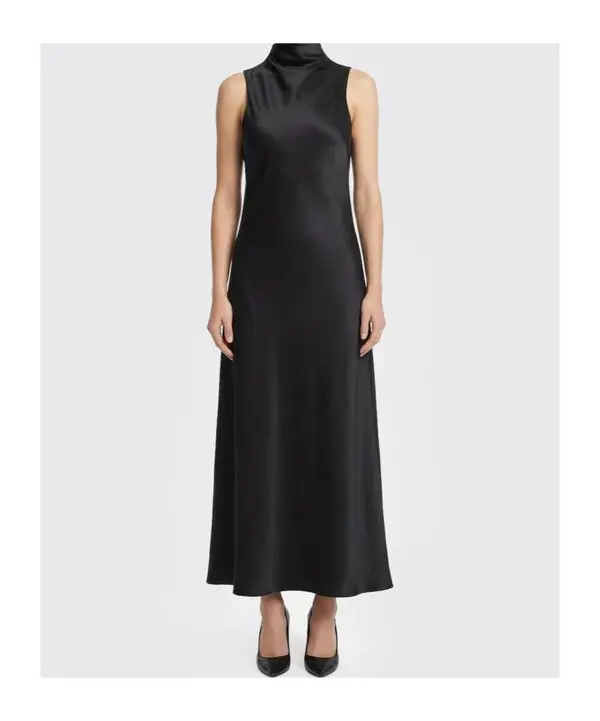 Patrizia Pepe Sleeveless Keyhole Maxi Dress