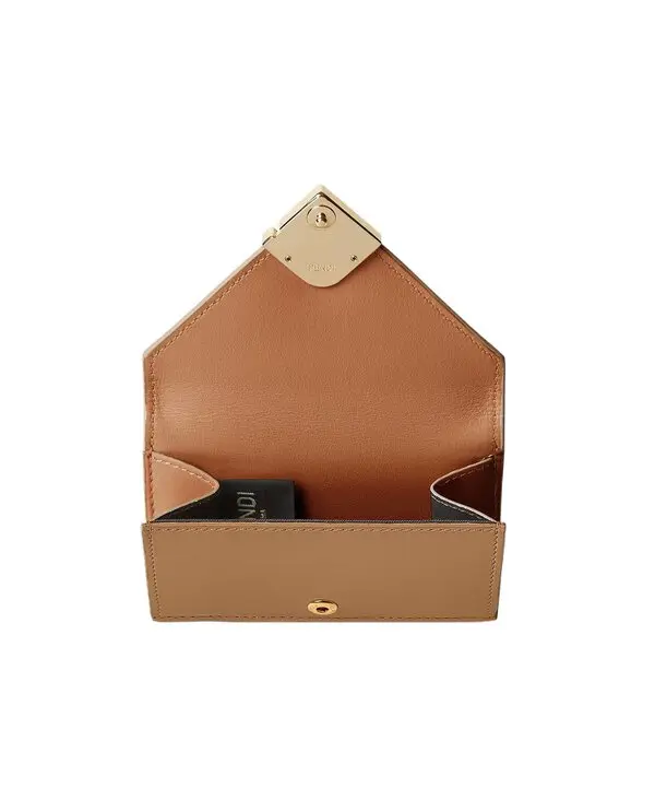Fendi F-diamond Trifold Wallet - Brown