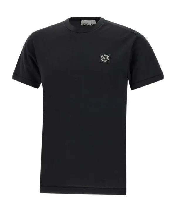 Stone Island Logo Patch Crewneck T-shirt