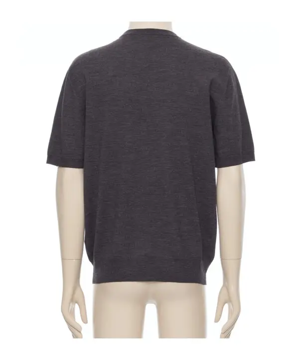 Valentino Garavani Vlogo Signature Short-sleeve Knitted Sweater