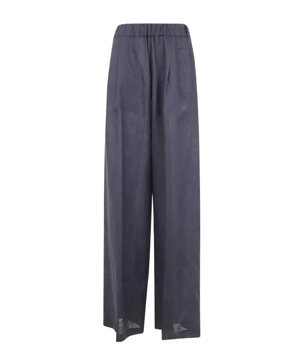 SEMICOUTURE Palazzo Pants - Black