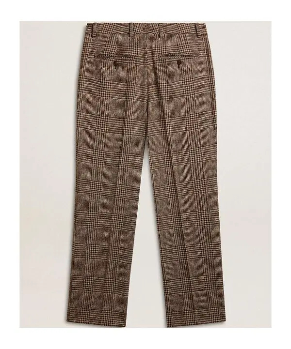 GOLDEN GOOSE Mario Checked Tailored Trousers