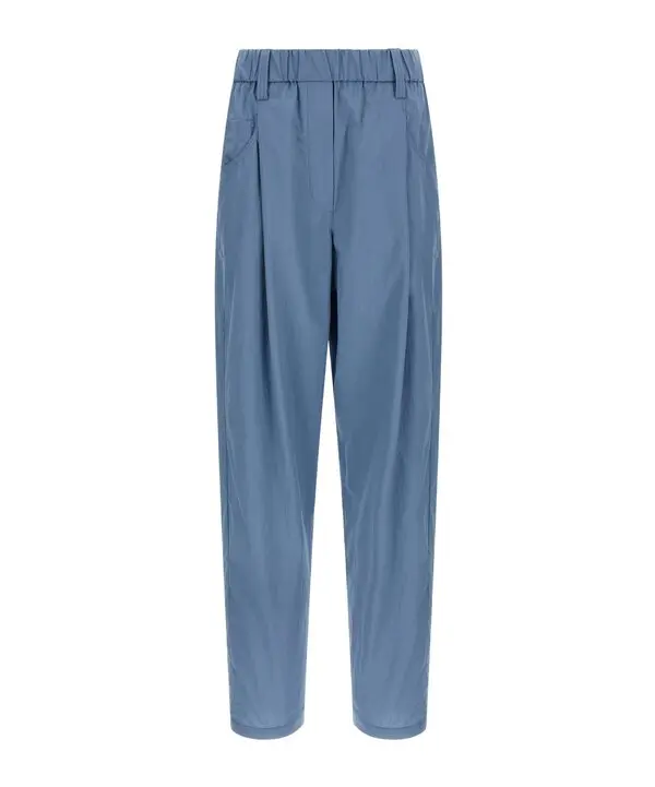Brunello Cucinelli Monile Straight-leg Pants - Blue