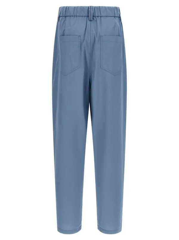 Brunello Cucinelli Monile Straight-leg Pants - Blue