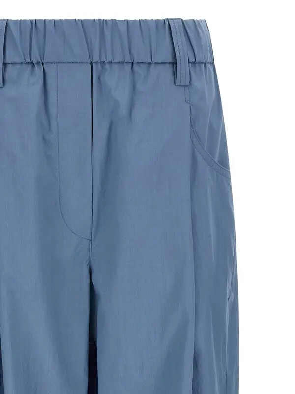 Brunello Cucinelli Monile Straight-leg Pants - Blue