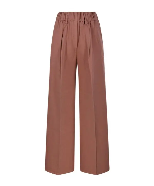 FORTE_FORTE Elasticated Loose Fit Trousers