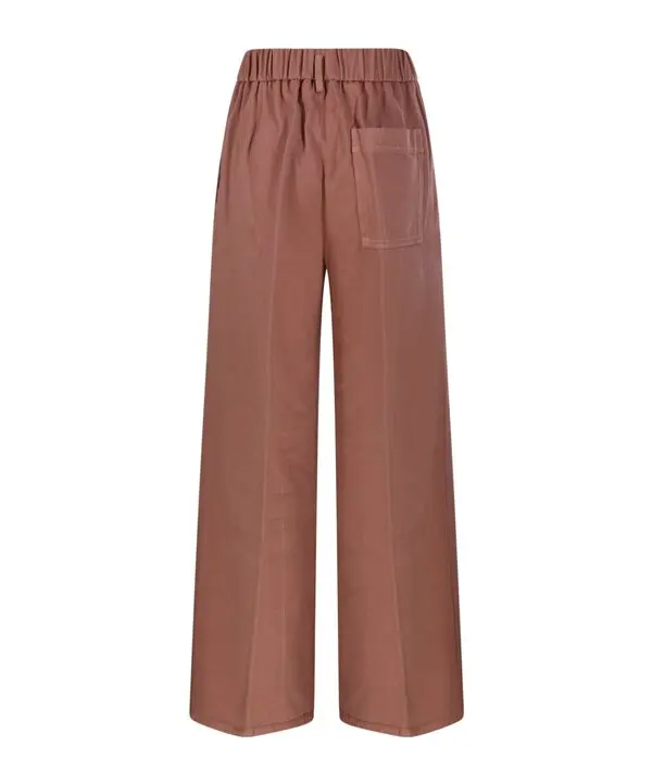 FORTE_FORTE Elasticated Loose Fit Trousers