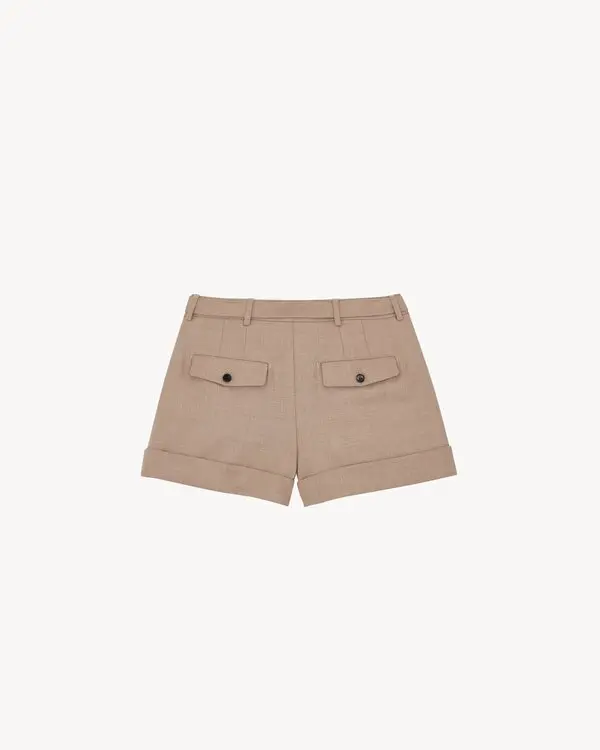 Saint Laurent Wool Shorts