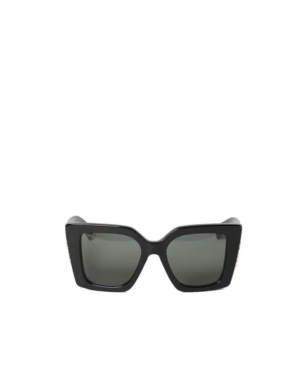 Gucci Cat Eye Frame Sunglasses - Black