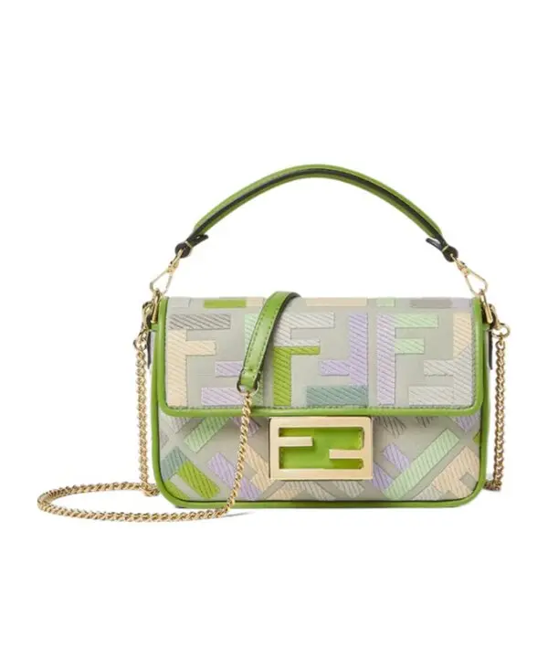 Fendi Baguette Mini Shoulder Bag - Multi-color