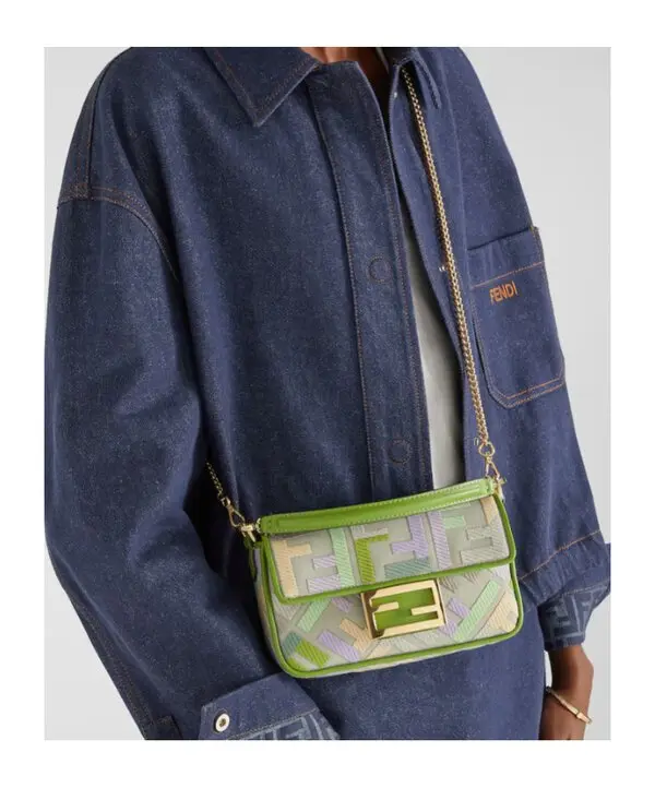 Fendi Baguette Mini Shoulder Bag