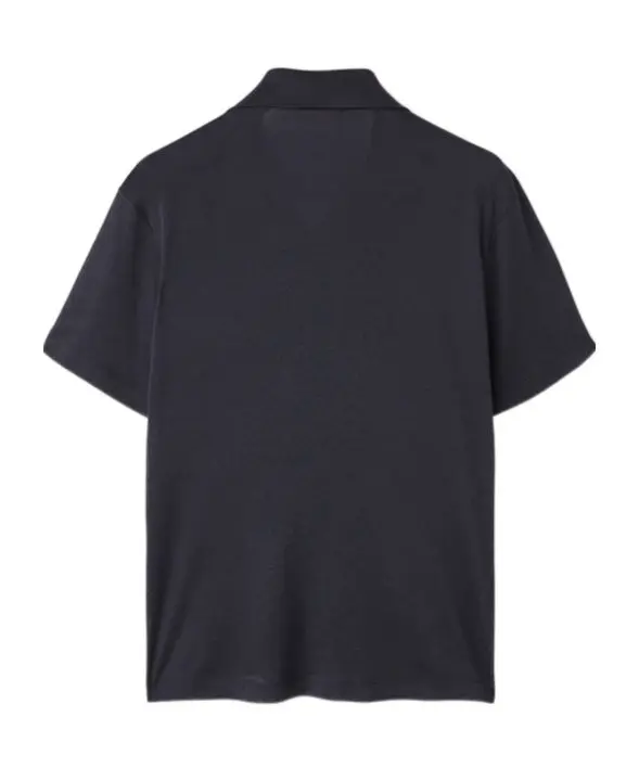 Loro Piana Short-sleeved Polo Shirt - Navy Blue