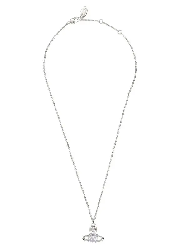 VIVIENNE WESTWOOD Reina Large Pendant Necklace - Silver