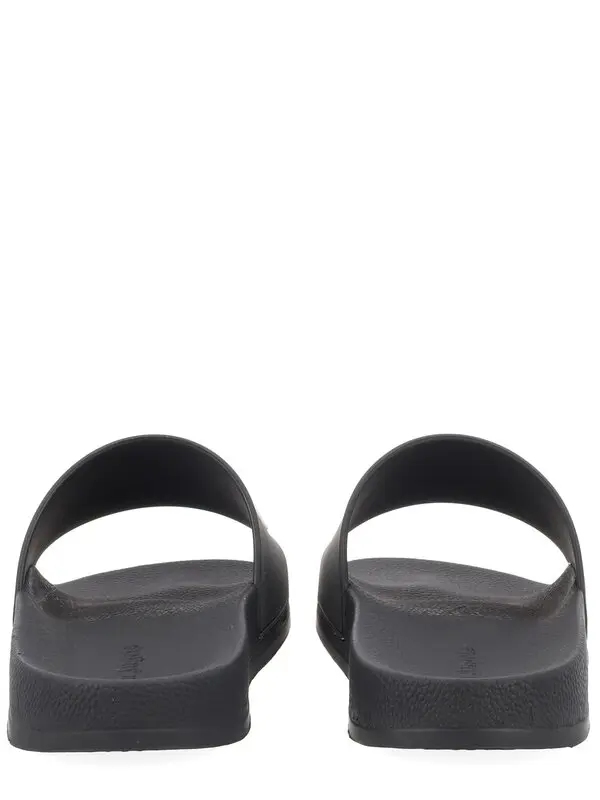 Palm Angels Logo Slides - Black