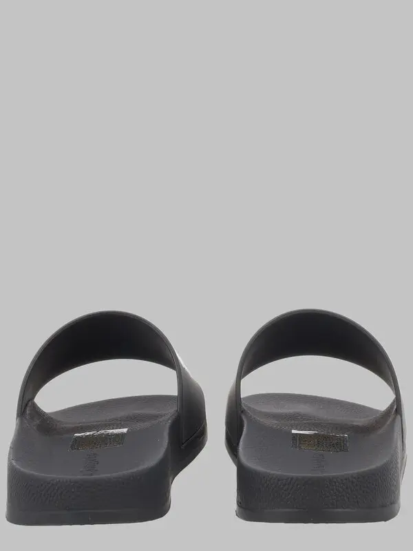 Palm Angels Logo Slides - Black
