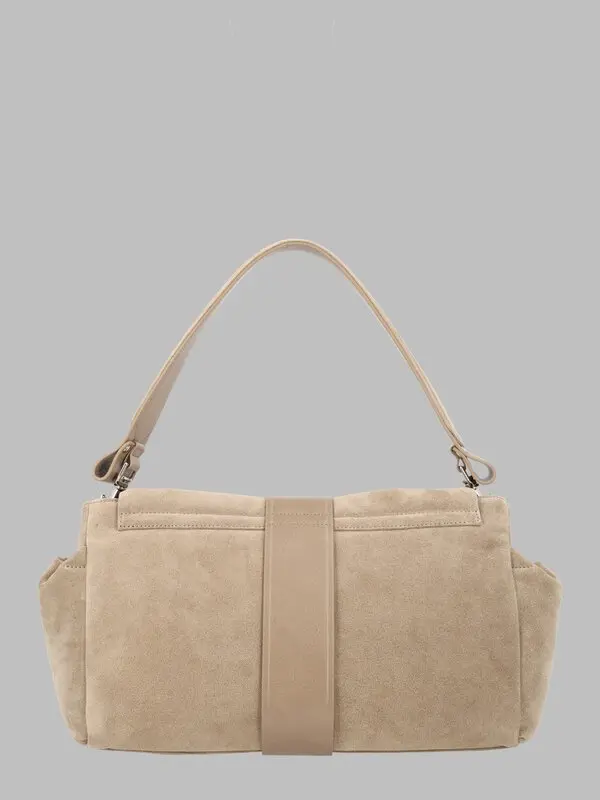 VIVIENNE WESTWOOD Hazel" Extra Large Shoulder Bag - Beige