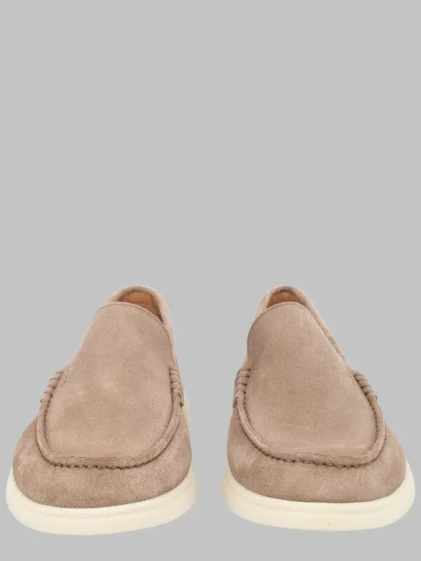 BOSS Suede Mocassino With Logo